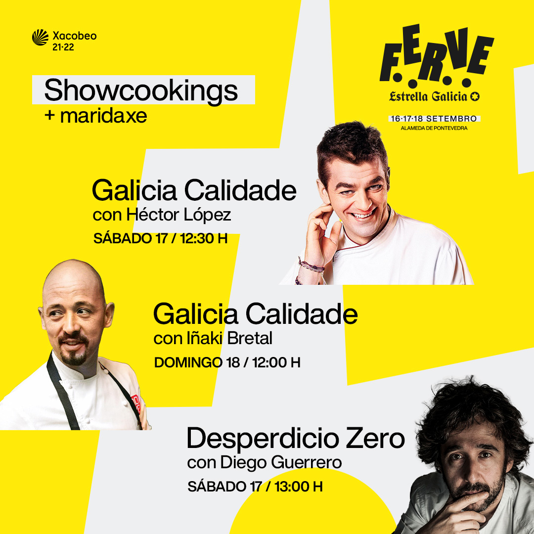 FERVE Estrella Galicia presenta sus horarios para su primera edición ...